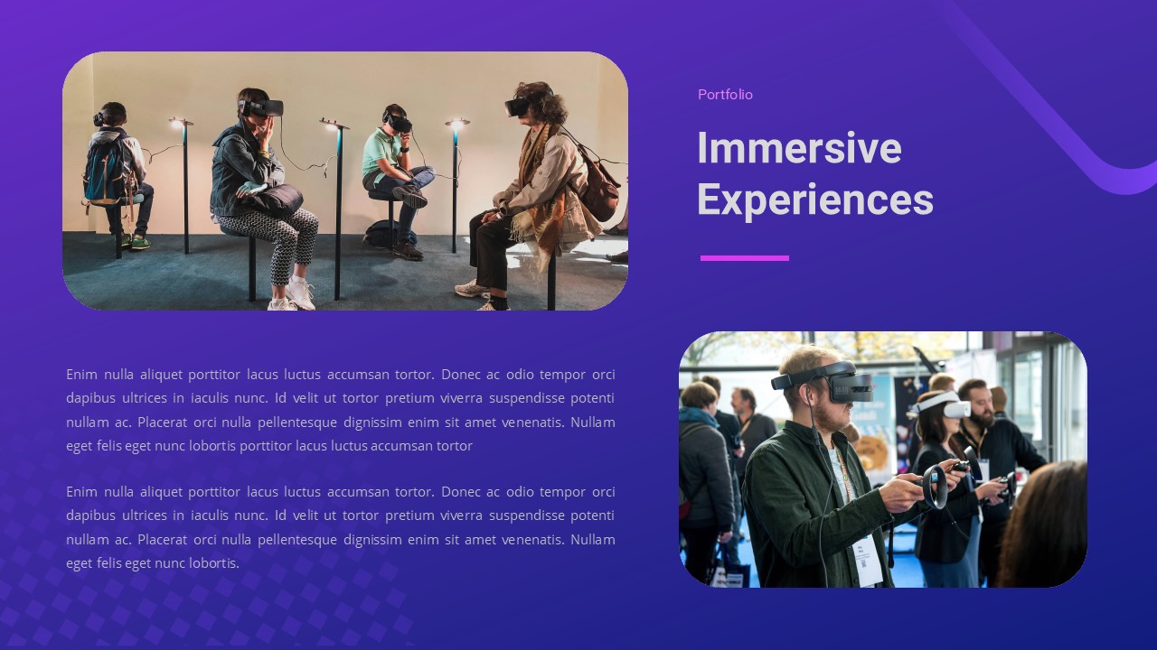 Vertuall - XR Presentation Google Slides Template, Presentation Templates