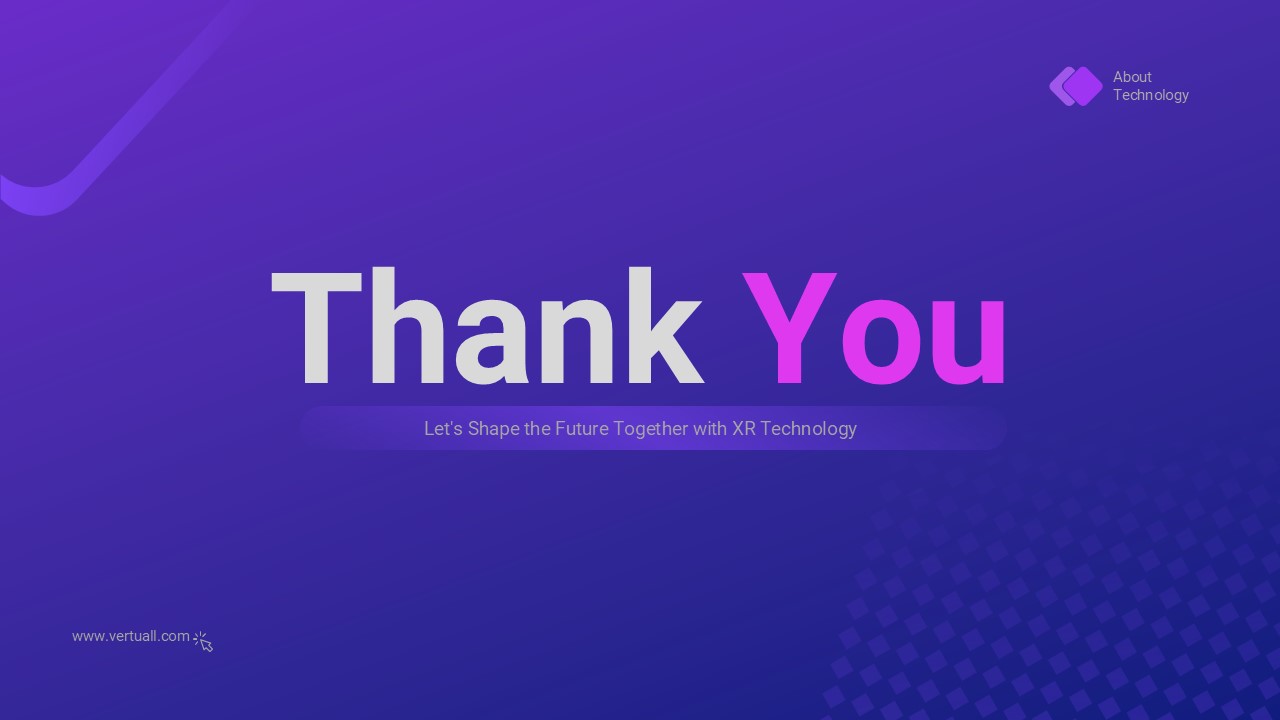 Vertuall - XR Presentation Google Slides Template, Presentation Templates