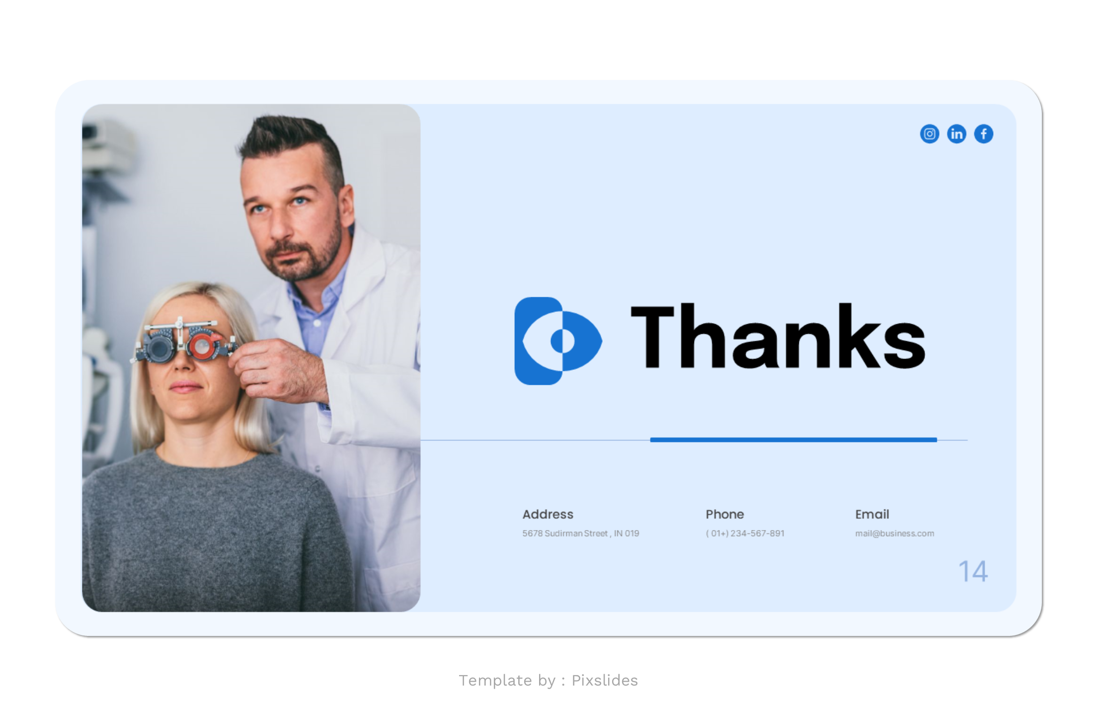 Optixia - Eye Care & Optometrist PowerPoint Presentation, Presentation ...