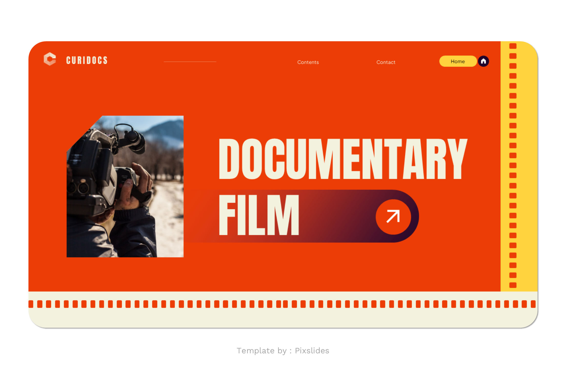 Curidocs - Documentary Film Keynote Presentation, Presentation Templates