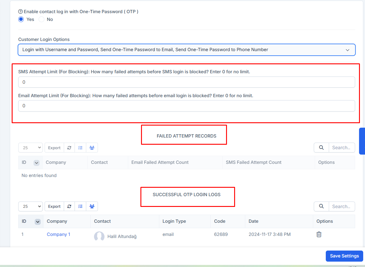 Client One-Time Password Module For Perfex CRM by halilaltndg | CodeCanyon