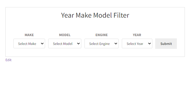 WooCommerce Vehicle Parts Finder - Make-Model-Engine-Year by TmdStudio