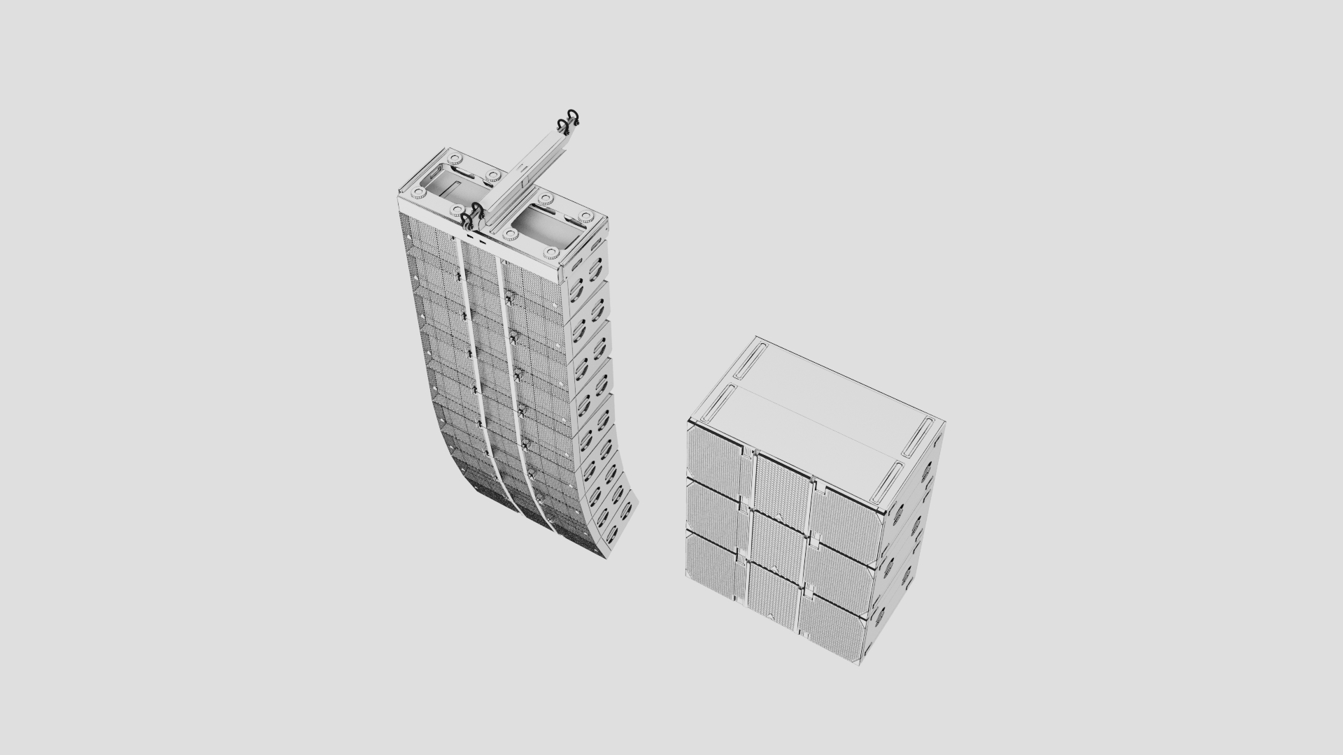 Concert Speakers Adamson E15 and E219 by p3rless | 3DOcean