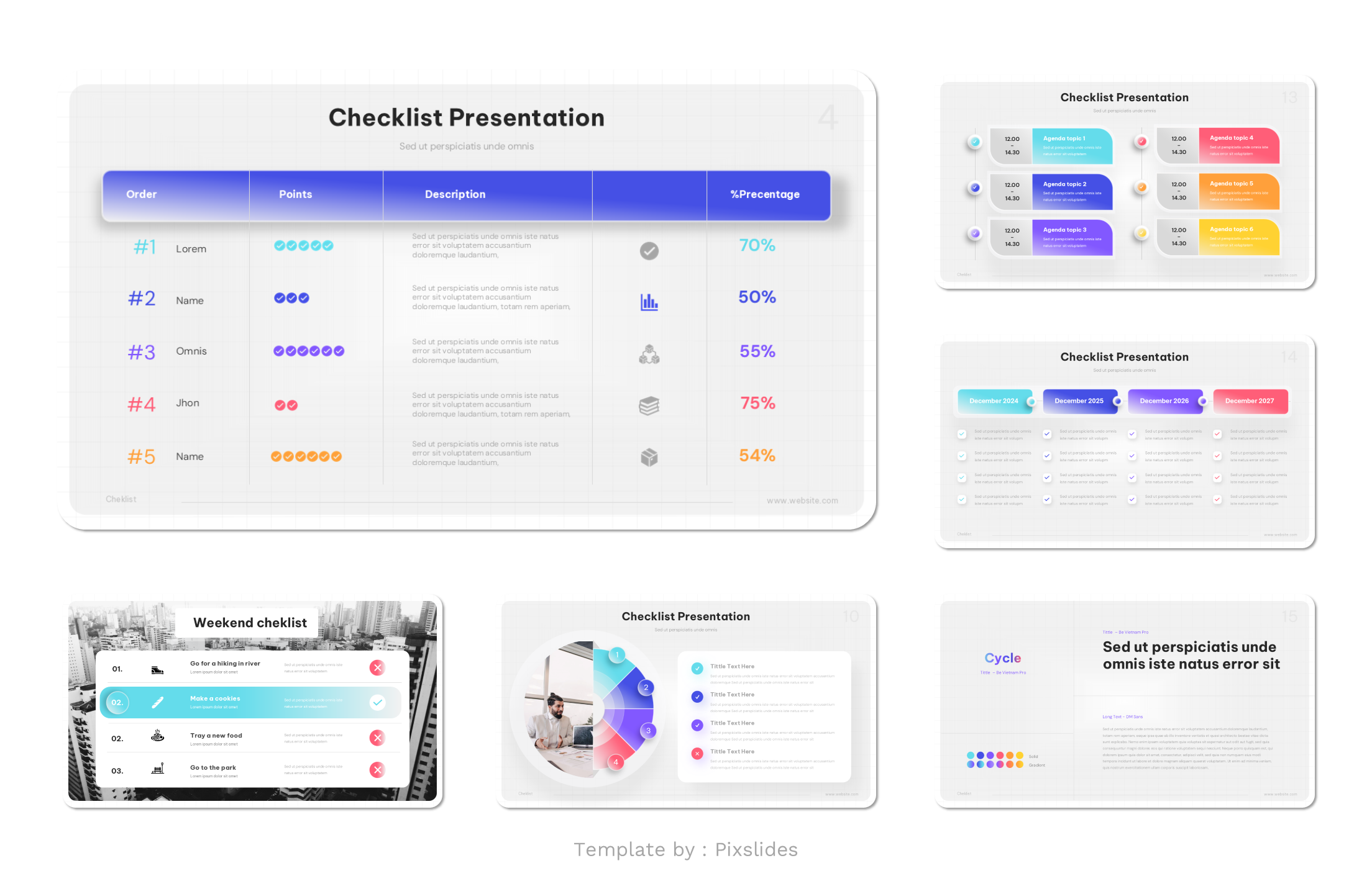 Checklist Keynote Presentation Template, Presentation Templates ...