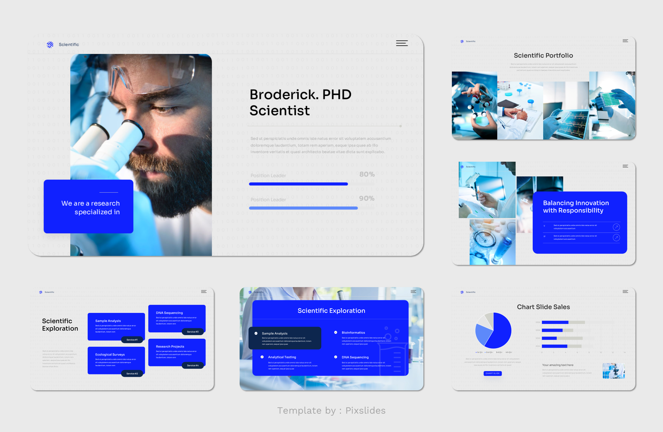 Scientific - Science and Research PowerPoint Presentation Template ...