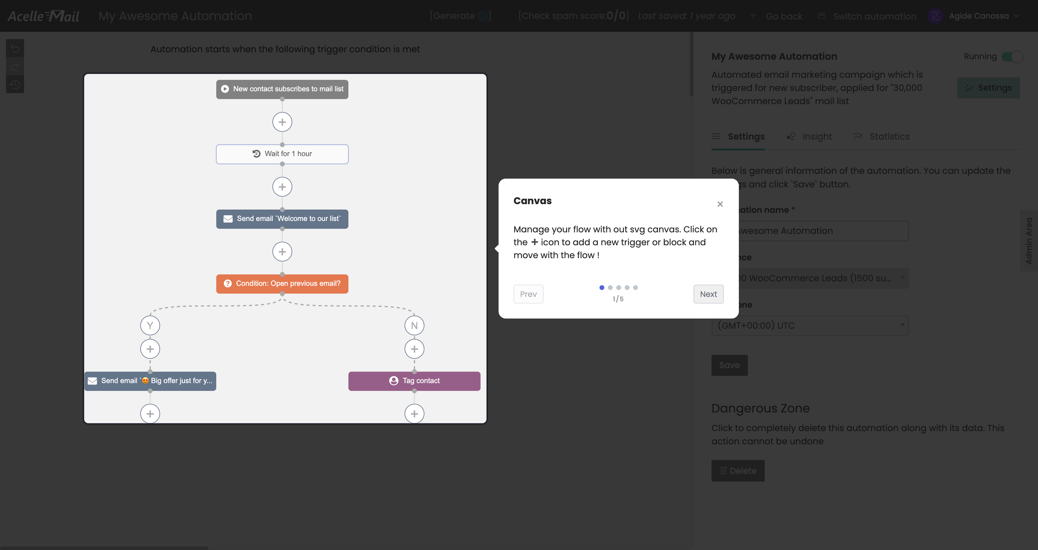 Tour Guide Builder for Acelle EMA – Zero-Code Onboarding and Walkthroughs by ulutfa