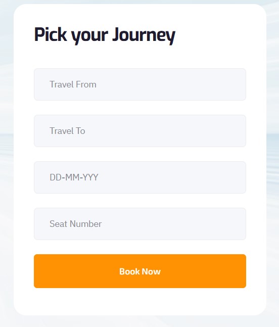 Bustion - Bus Charter Service & Transport Company Elementor Template ...