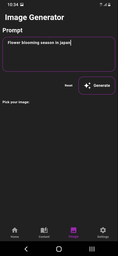 AI Image and AI Content Generator Android App Full Kit by harshanabhagya