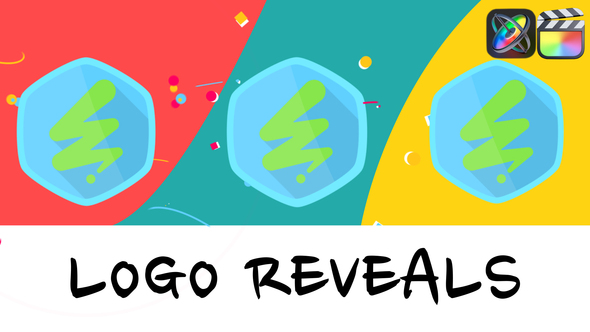 Colorful Logo Reveal Pack for FCPX, Apple Motion Templates | VideoHive