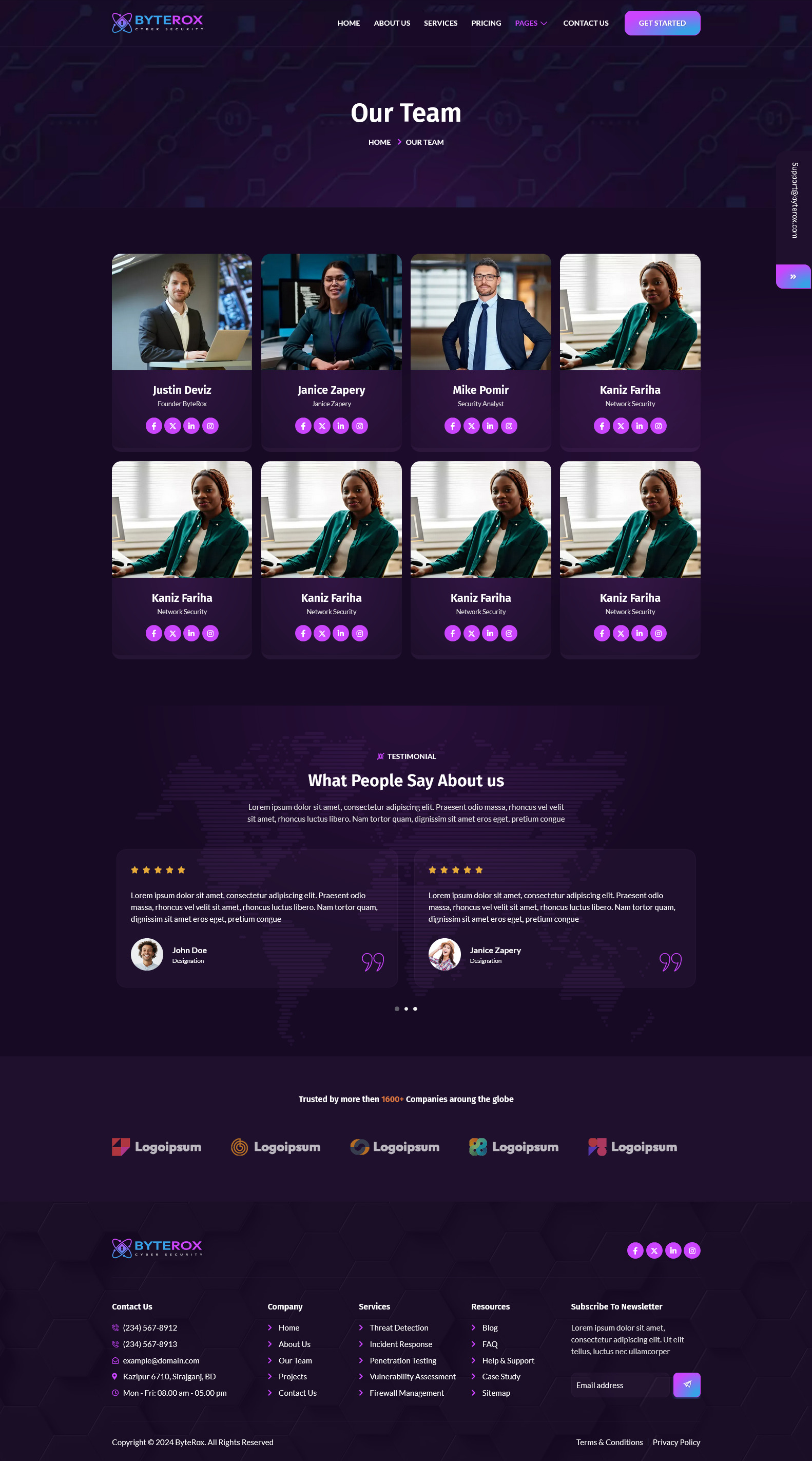 ByteRox - Cyber Security Elementor Template Kit by Rox_Themes | ThemeForest