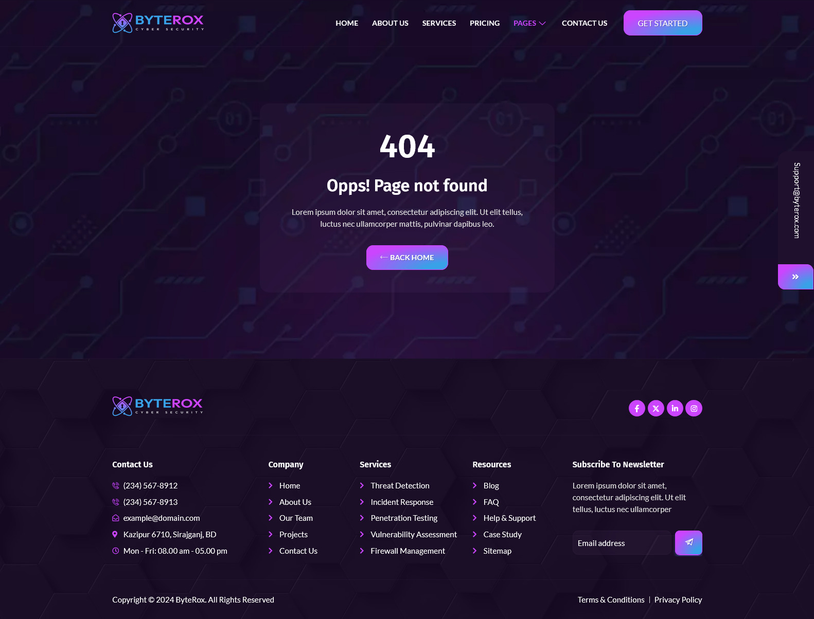 ByteRox - Cyber Security Elementor Template Kit by Rox_Themes | ThemeForest