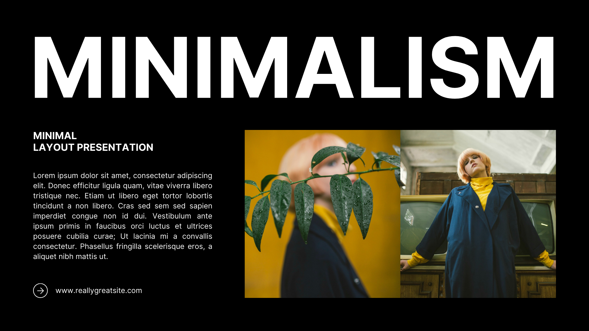 Minimalism - Minimal Presentation Template, Presentation Templates