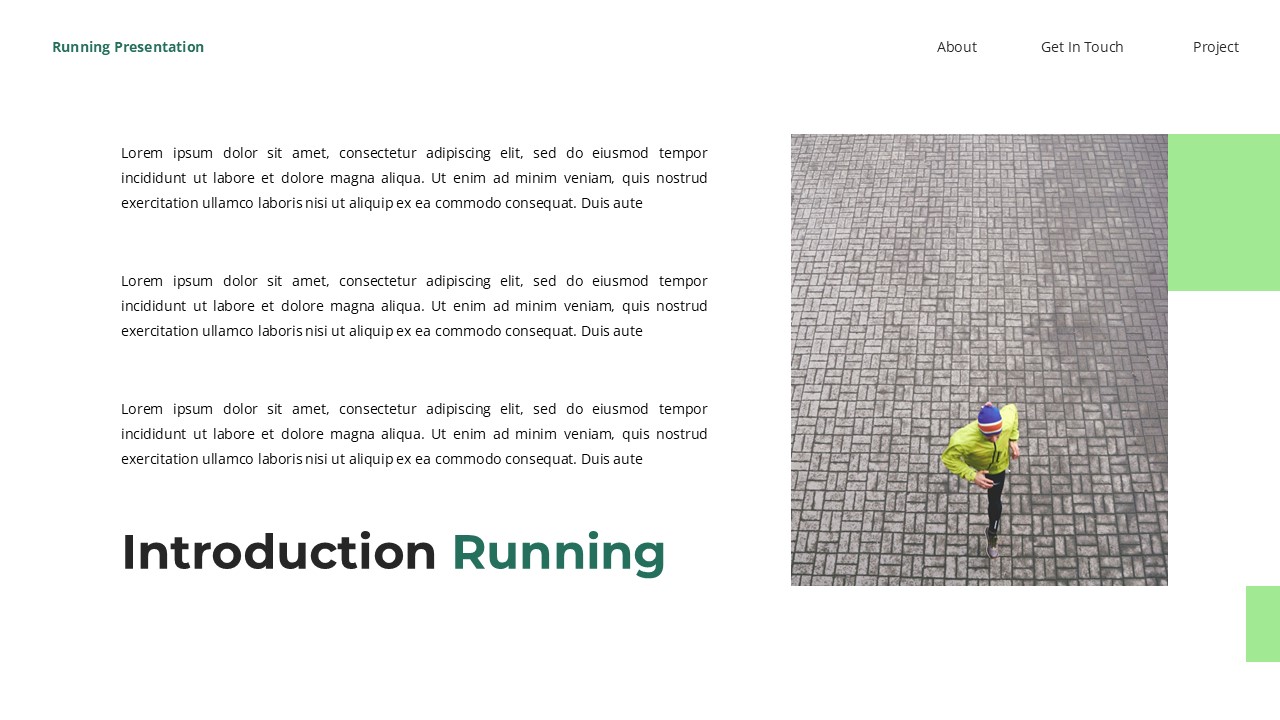 Running - Marathon Powerpoint Templates, Presentation Templates ...