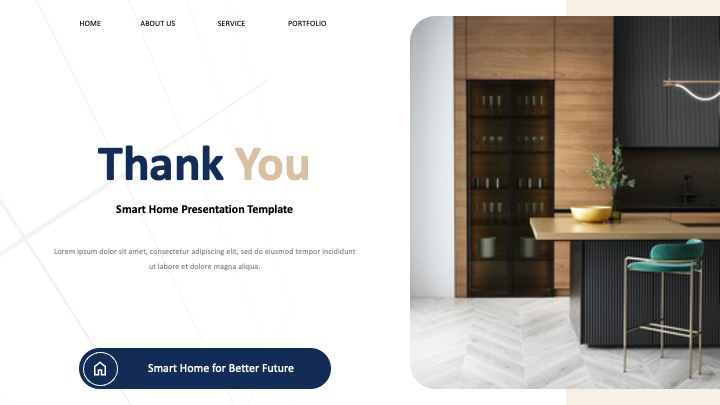 Aura Home - Smart Home Presentation Powerpoint Template, Presentation ...