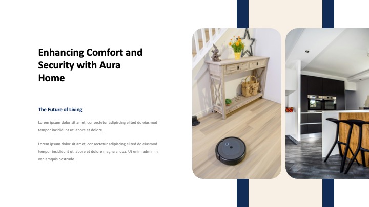 Aura Home - Smart Home Presentation Powerpoint Template, Presentation ...