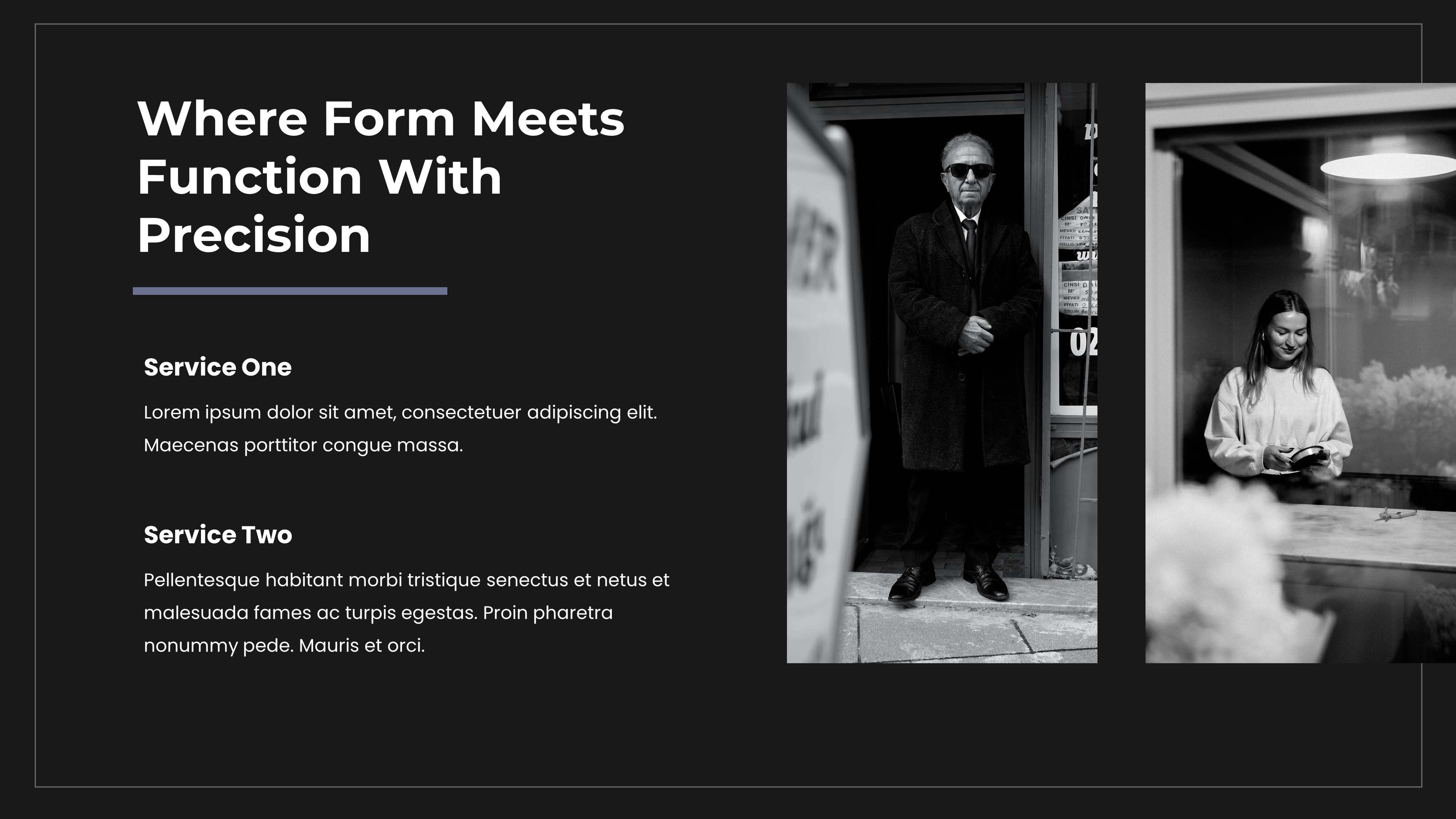 Darkin - Business Dark Theme Google Slides, Presentation Templates