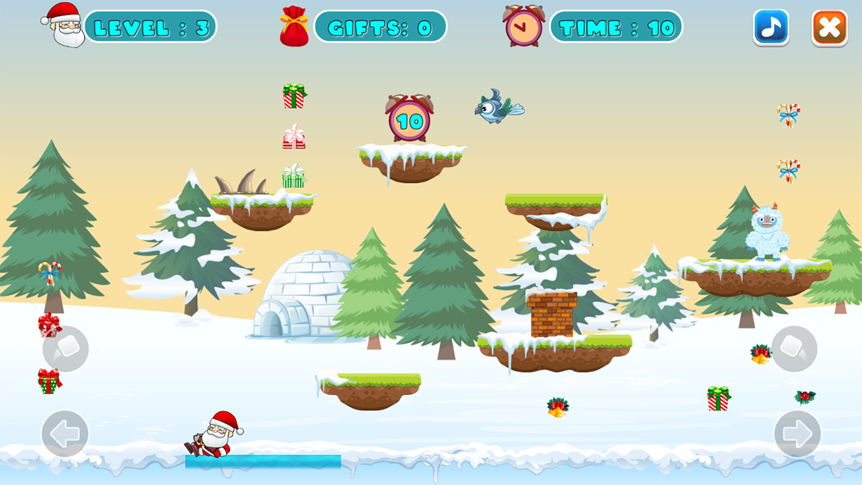 Christmas Time Game (Construct 3 | C3P | HTML5) Christmas Game by Pro_Gaming