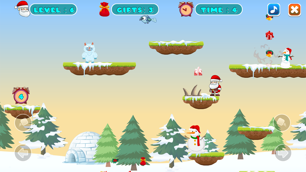 Christmas Time Game (Construct 3 | C3P | HTML5) Christmas Game by Pro_Gaming