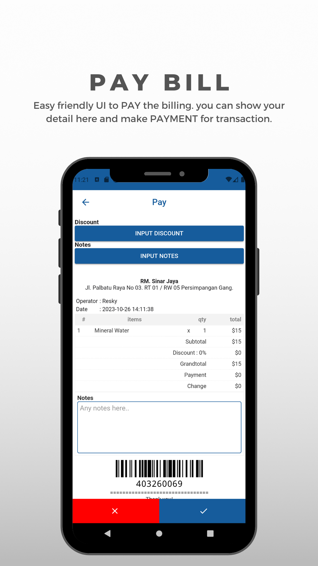 BLUEPOS - Offline Android Mobile Point of sale (POS) With Online Admin ...