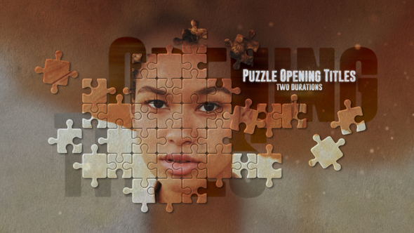 Puzzle Opening Titles, After Effects Project Files | VideoHive