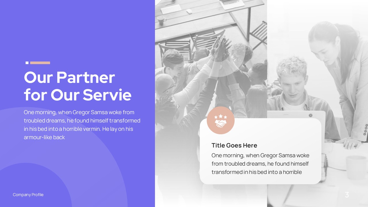 Company Profile Presentation Template, Presentation Templates ...