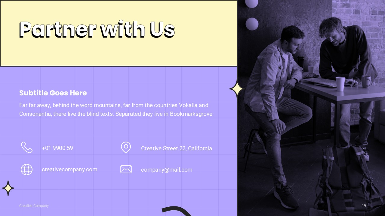 Creative Agency Presentation Template, Presentation Templates ...