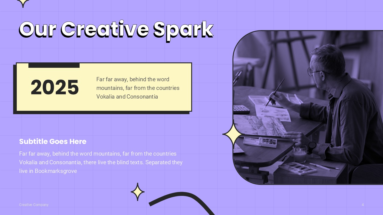 Creative Agency Presentation Template, Presentation Templates ...