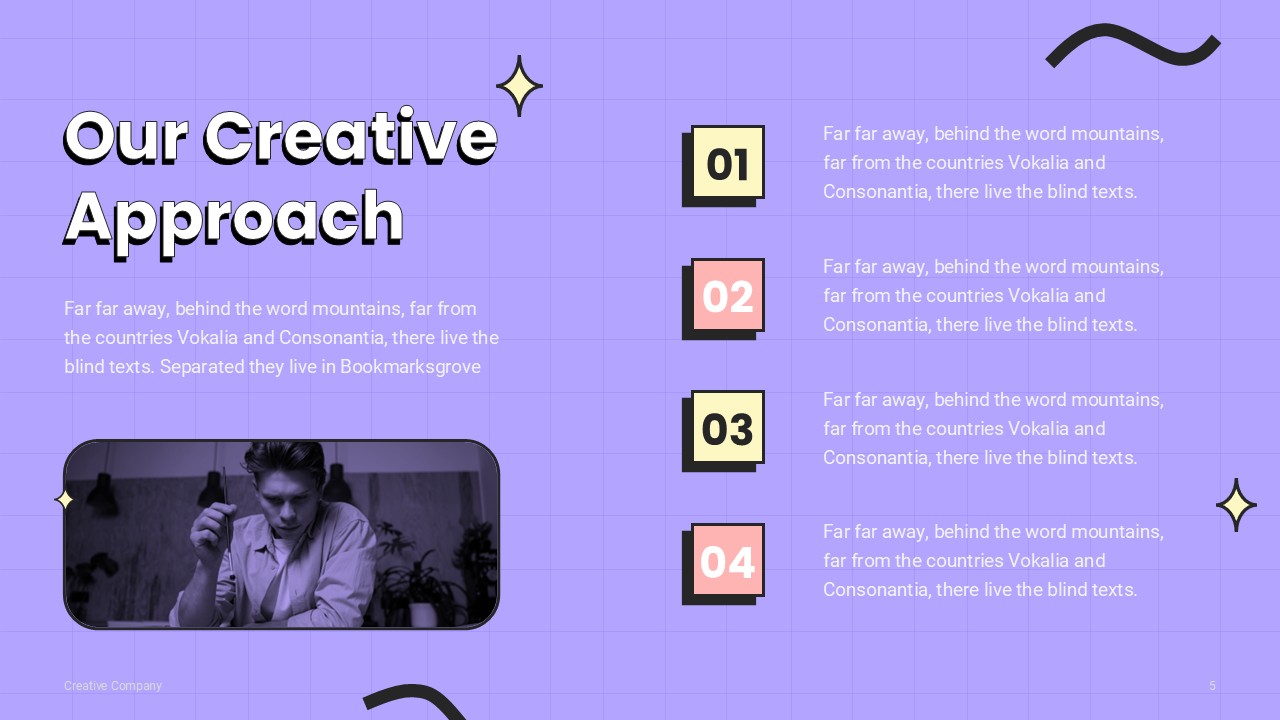 Creative Agency Presentation Template, Presentation Templates ...