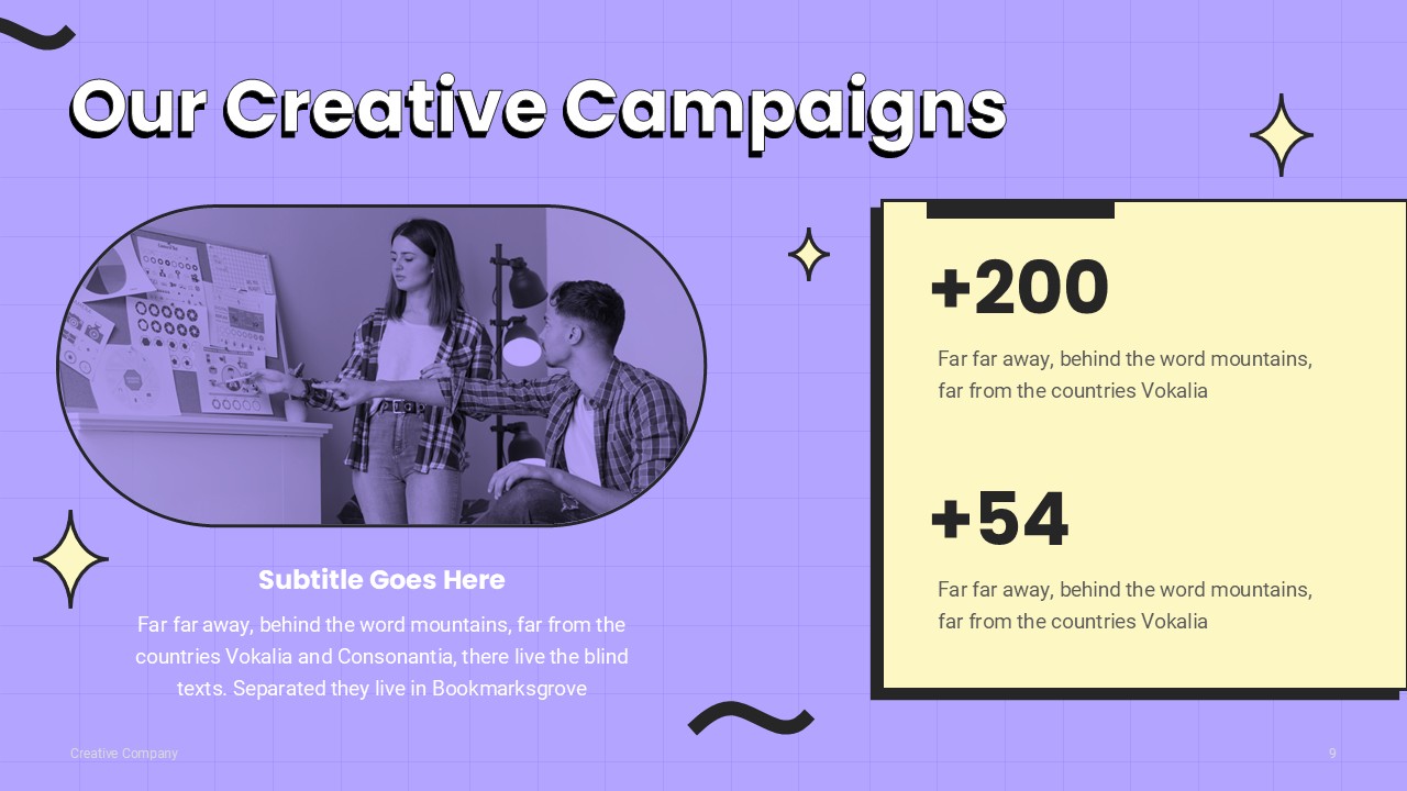 Creative Agency Presentation Template, Presentation Templates ...