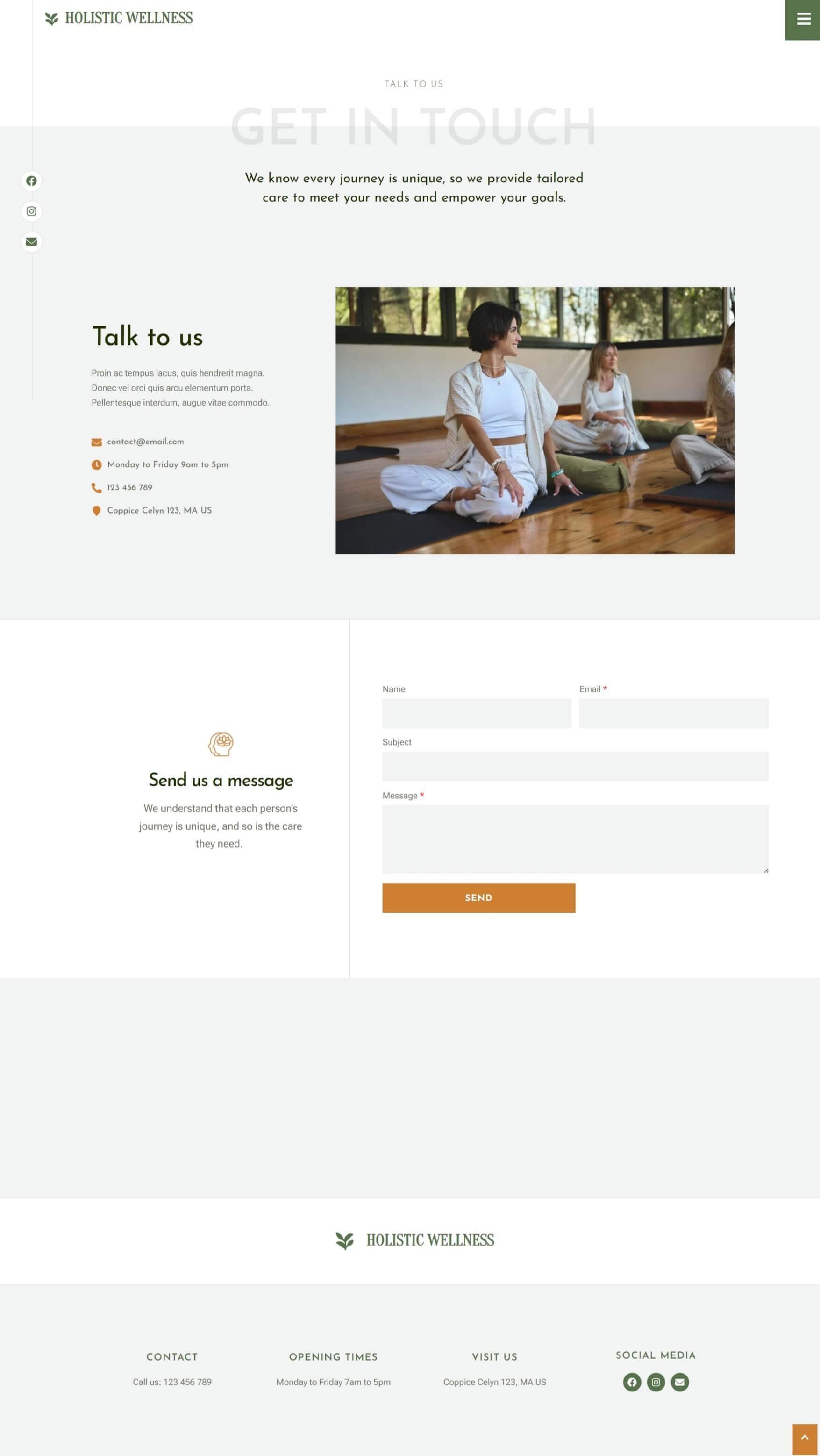 Holistic Welness - Alternative Health Elementor Template Kit by ingridk