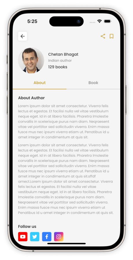 Ebooks Reader and Audiobooks Listen App template in Flutter | BookSwap by pixelnestlabs