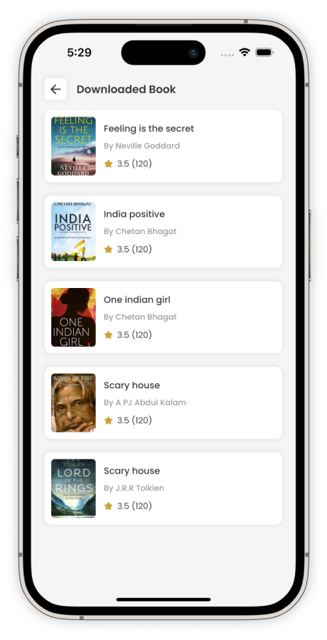 Ebooks Reader and Audiobooks Listen App template in Flutter | BookSwap by pixelnestlabs