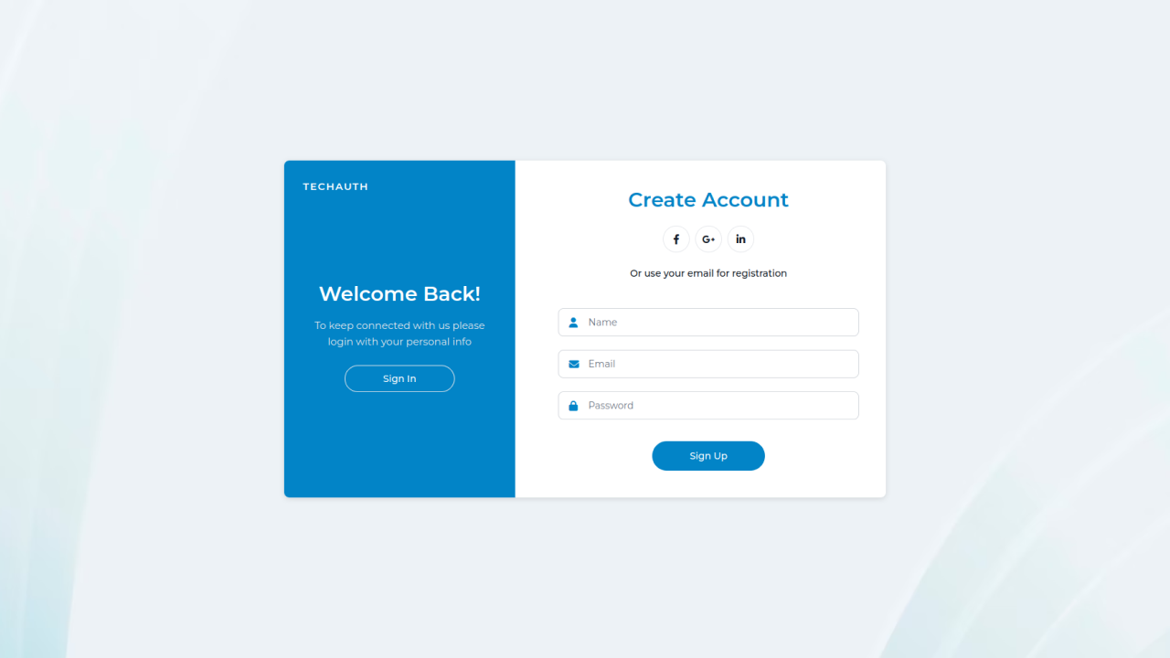TechAuth - Laravel Auth Pages Tailwind Template by Techzaa | CodeCanyon