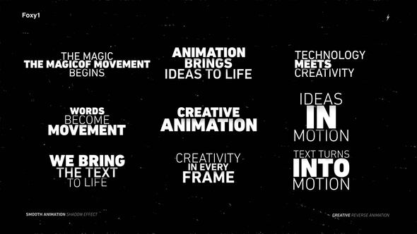 Text Animation // After Effects, After Effects Project Files | VideoHive