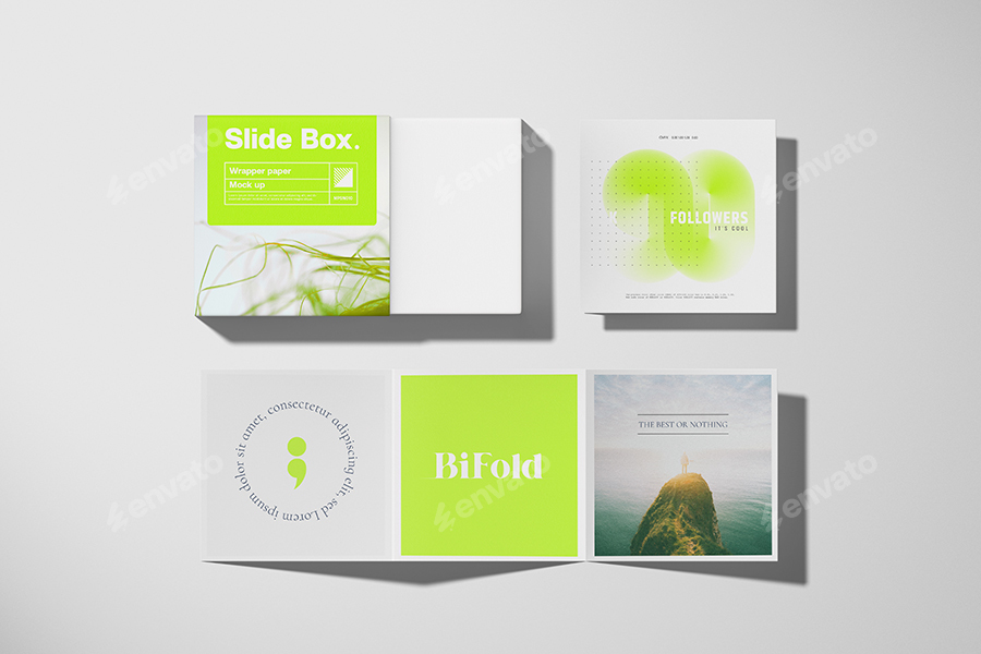 Slide Box Mock up, Graphics | GraphicRiver