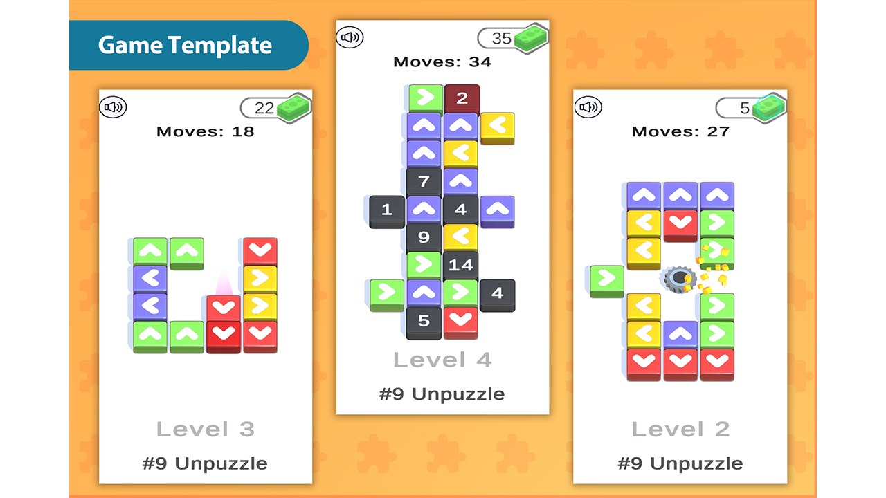 Unpuzzle - HyperCasual Puzzle Game - Unity by Ragendom | CodeCanyon