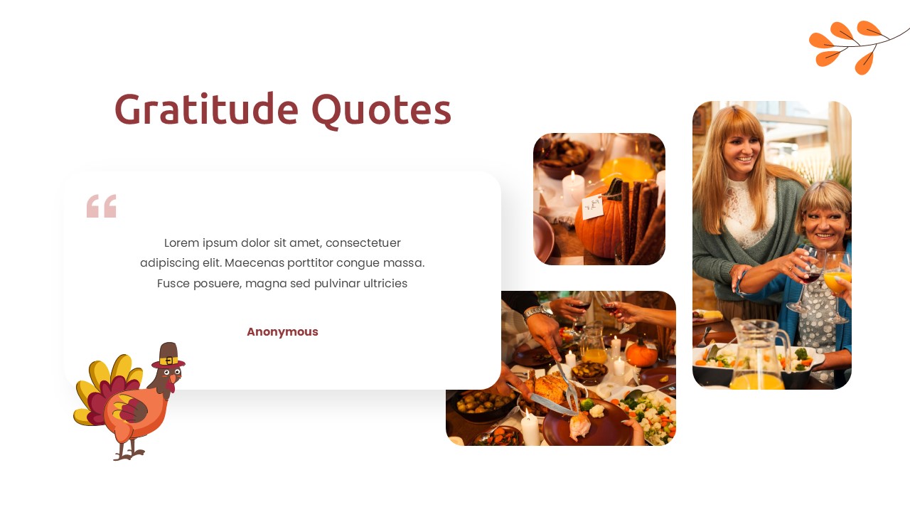 Thanksgiving Google Slide Presentation, Presentation Templates ...