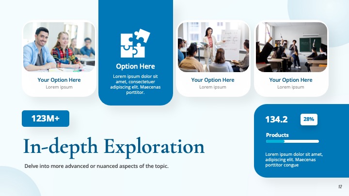 Lesson Learning Google Slide, Presentation Templates | GraphicRiver