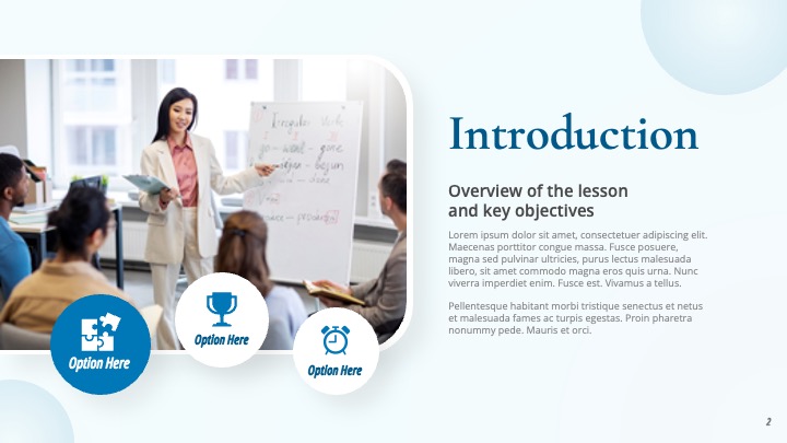Lesson Learning Google Slide, Presentation Templates | GraphicRiver