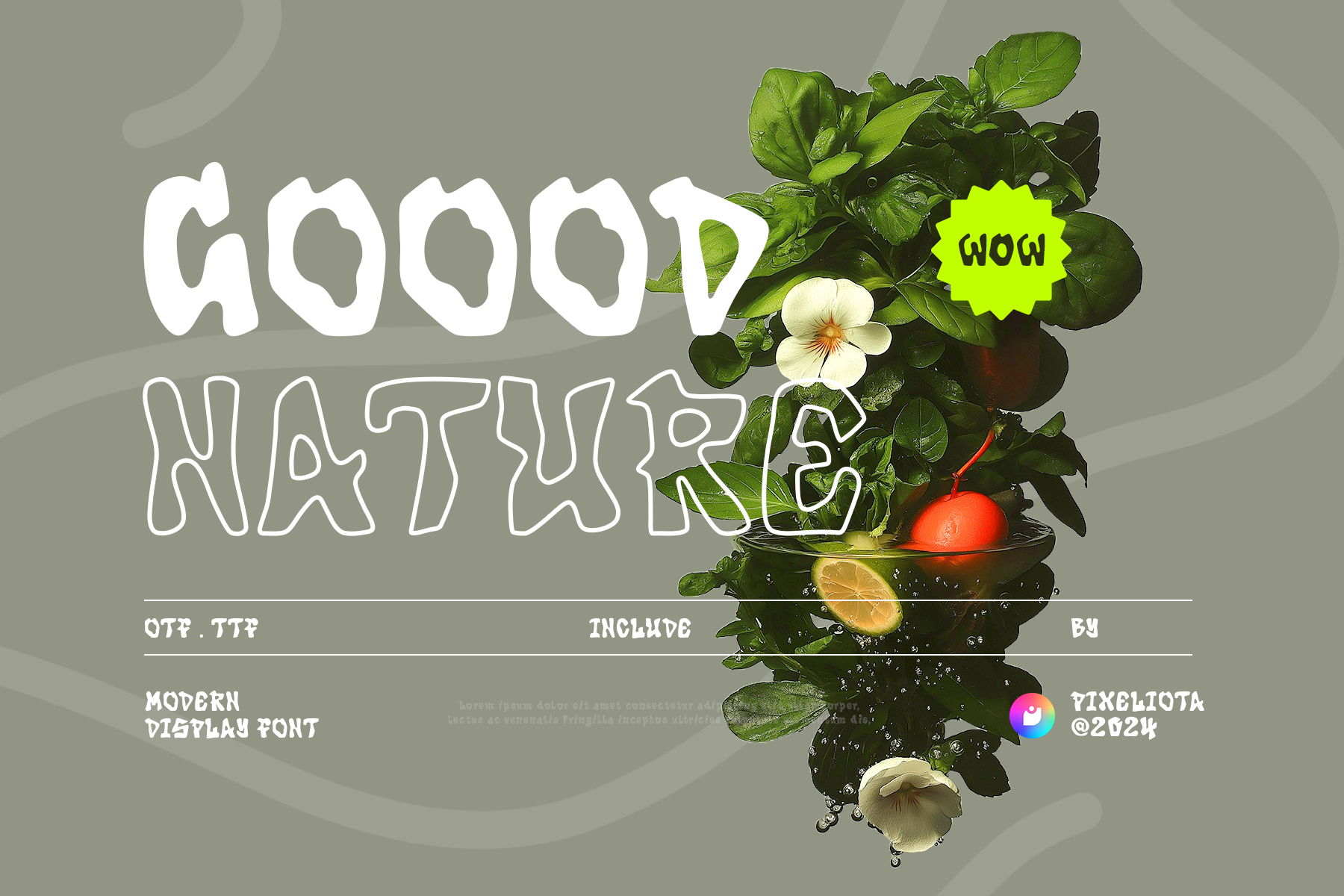 Neemu - Display Font, Fonts | GraphicRiver