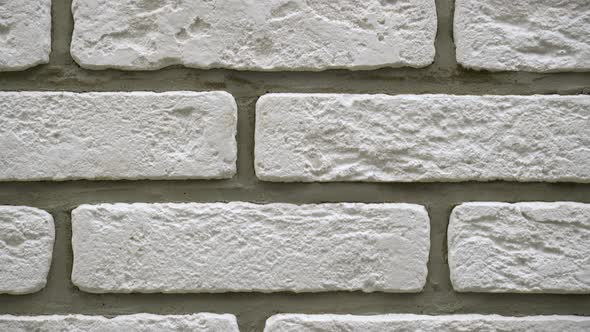 Pan White Decorative Brick Your Home, Stock Footage | VideoHive