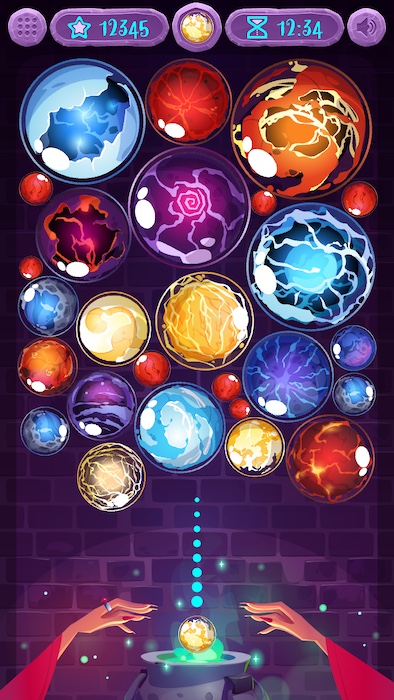 Magic Ball - Shooting Merge - HTML5 Game, Construct 3 by EyeQStudio