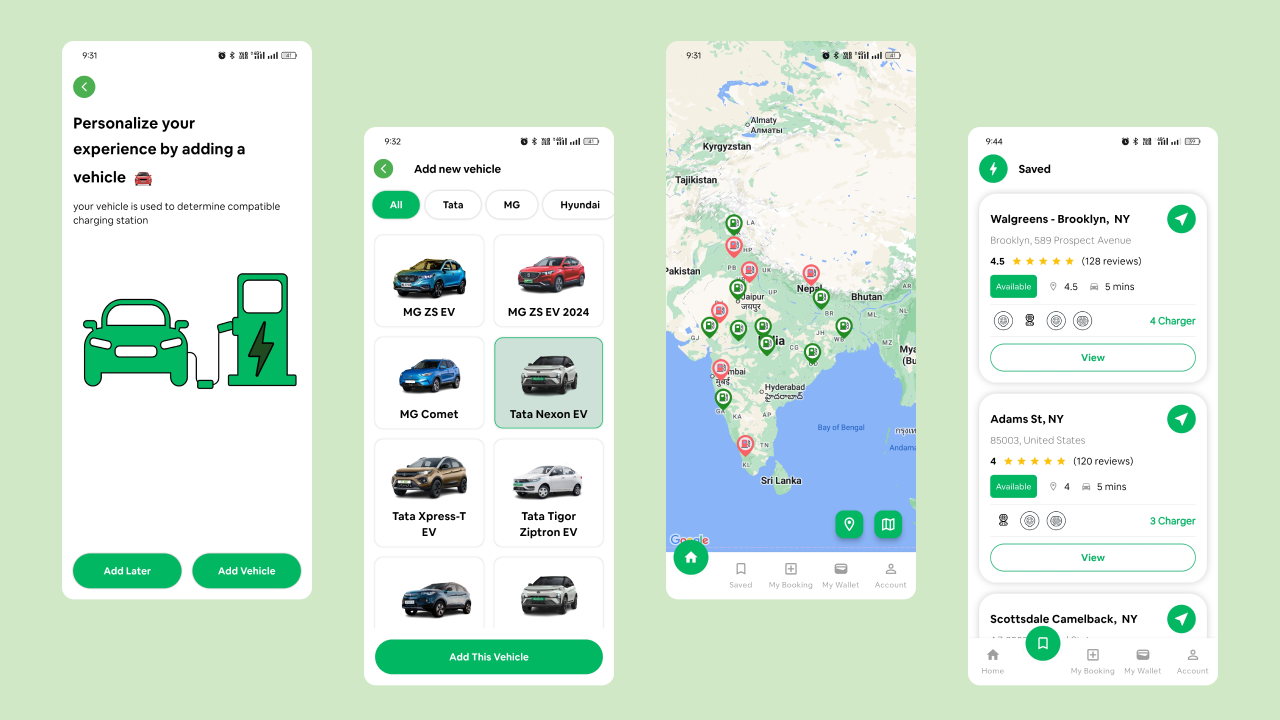 EV Charging Station Finder | Flutter UI KIT by MirecalMind | CodeCanyon