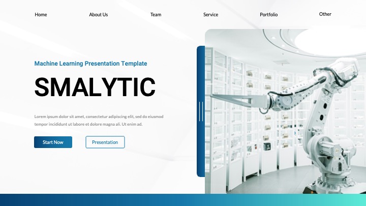 Smalytic - Machine Learning Presentation Power Point Template ...