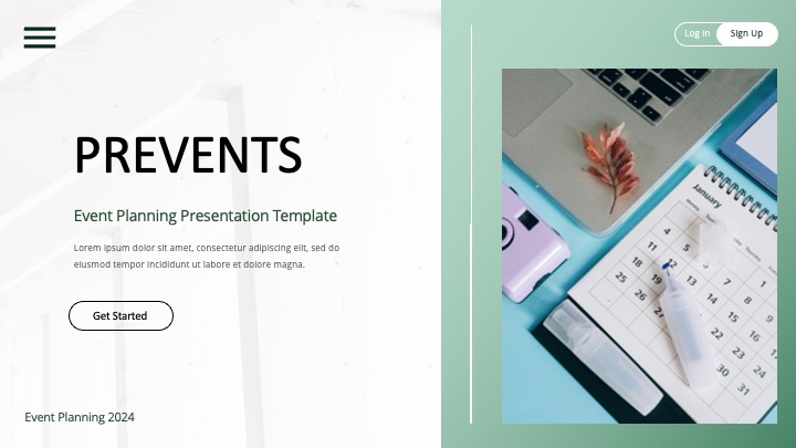 Prevent - Event Planning Presentation Keynote Template, Presentation ...