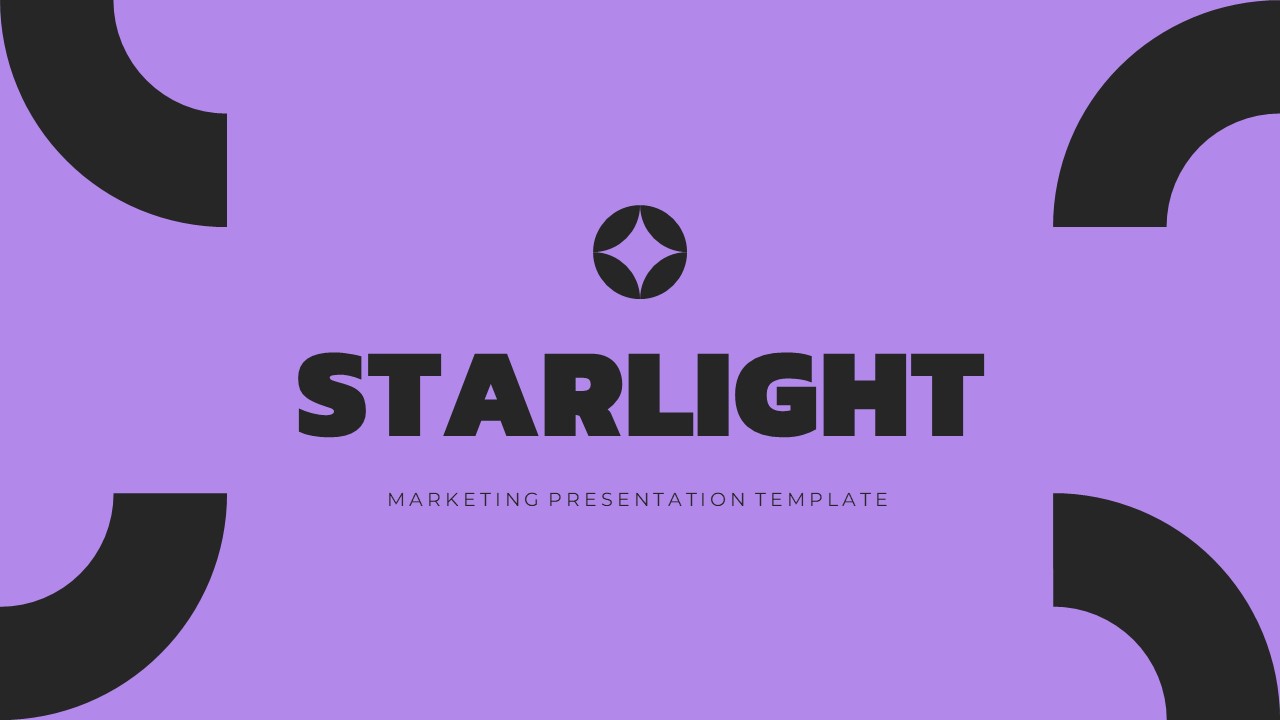 Starlight - Marketing PowerPoint Template, Presentation Templates ...