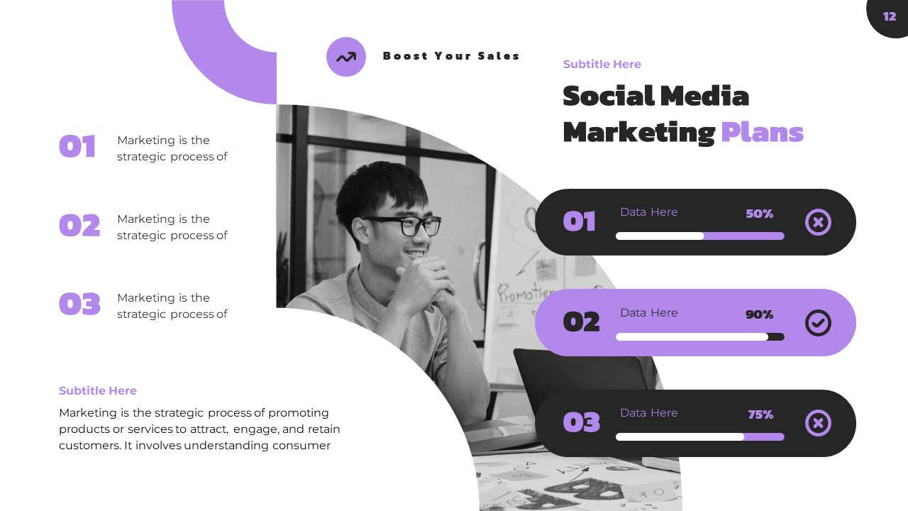 Starlight - Marketing PowerPoint Template, Presentation Templates ...