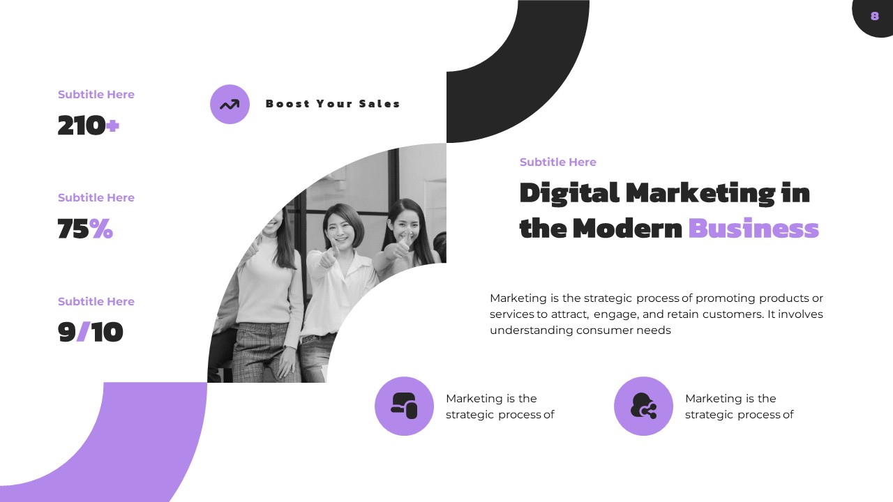 Starlight - Marketing PowerPoint Template, Presentation Templates ...