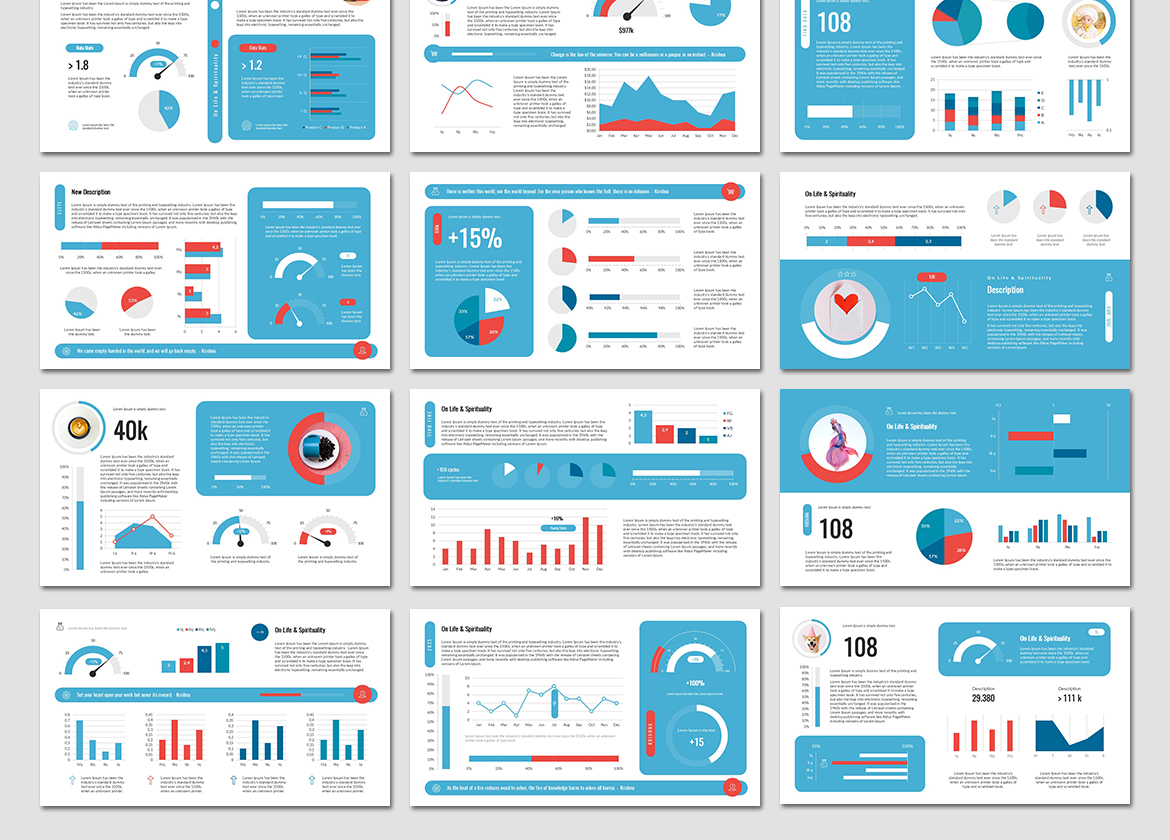 On Life & Spirituality PowerPoint Presentation Template, Presentation ...