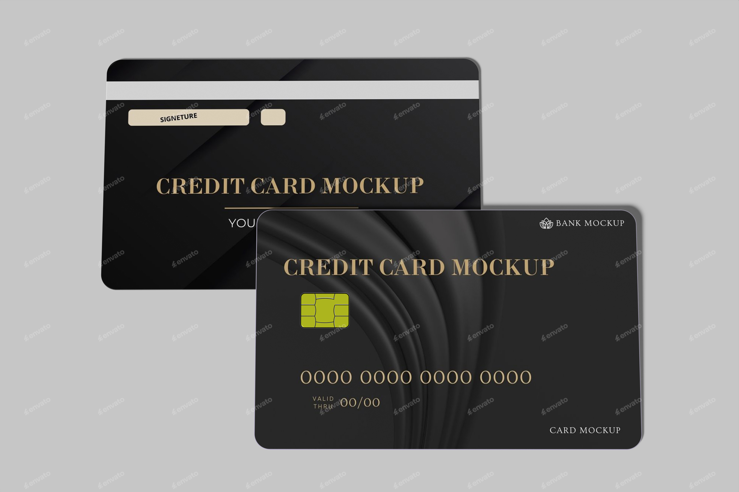 Credit Cards Mockup, Graphics | GraphicRiver